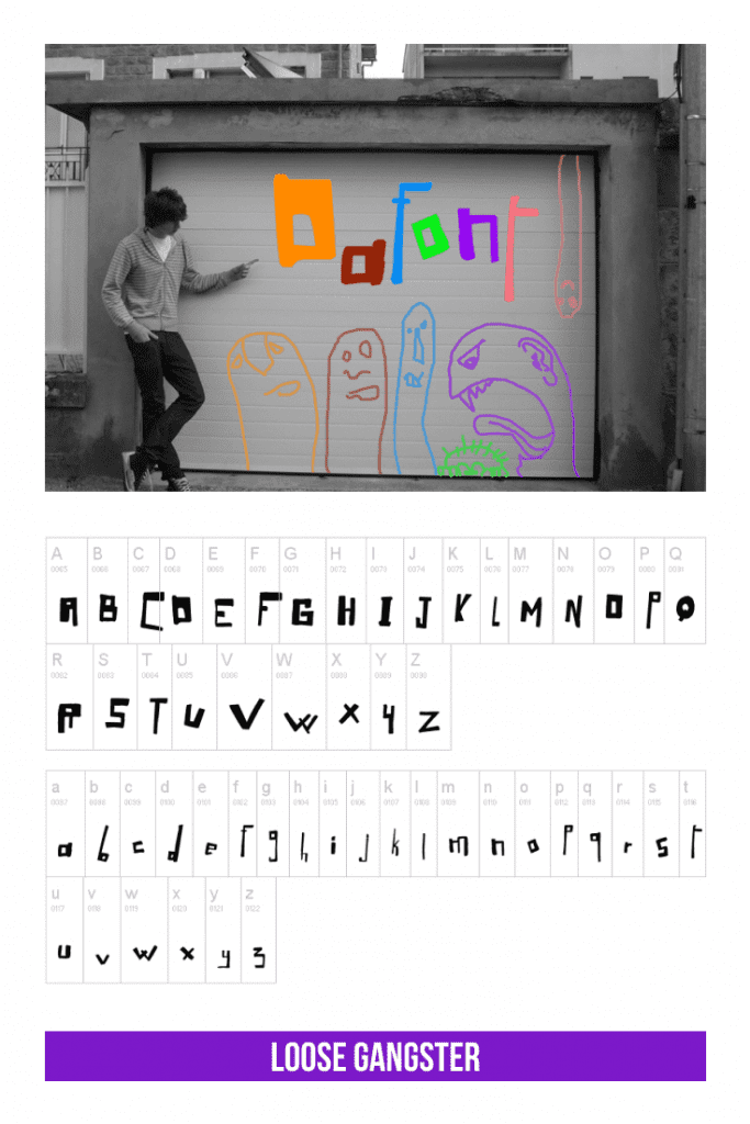 10+ Original gangsta fonts in 2021 for every taste and purposes