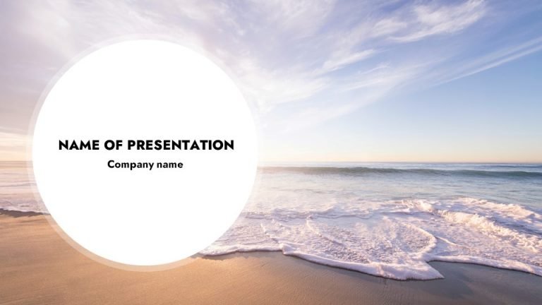 Freedom - Free Beach Background Powerpoint For Worship | Master Bundles