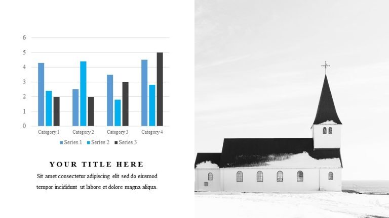 Free Church Modern Worship Powerpoint Background (PPTX) - Accents