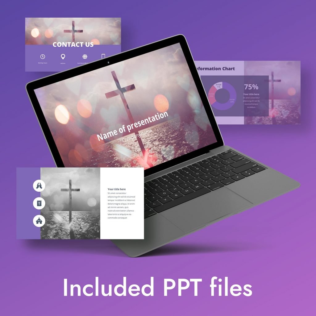 Free Worship Powerpoint Background Forever (PPTX) - Forgiveness