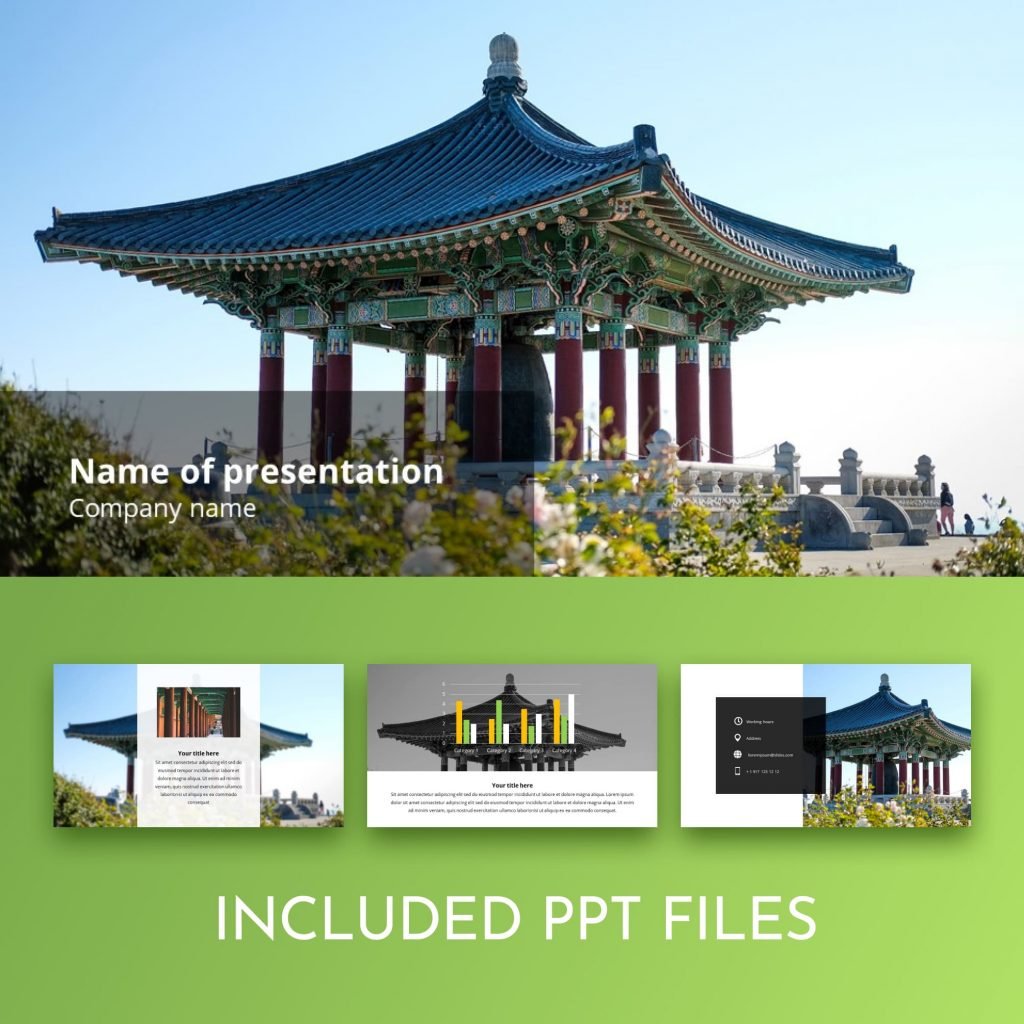 Free Korean Worship Powerpoint Background (PPTX) - Korean