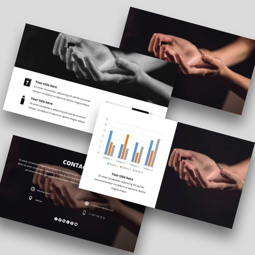 Free Live Powerpoint Slides Background Worship (PPTX) - Confidence