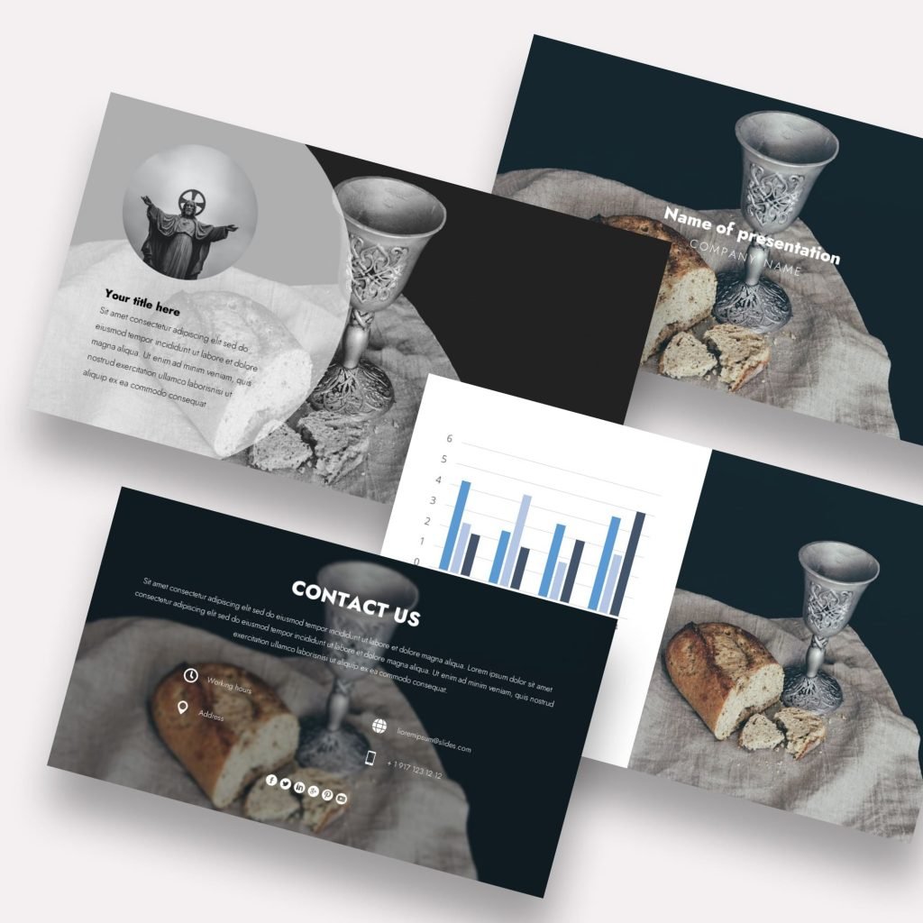 Symbolism - Free Maundy Thursday Worship Background Powerpoint ...