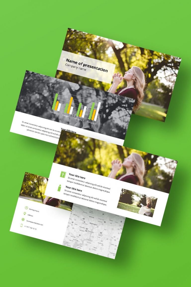 Free Spring Powerpoint Background Worship (PPTX) - Blossoming