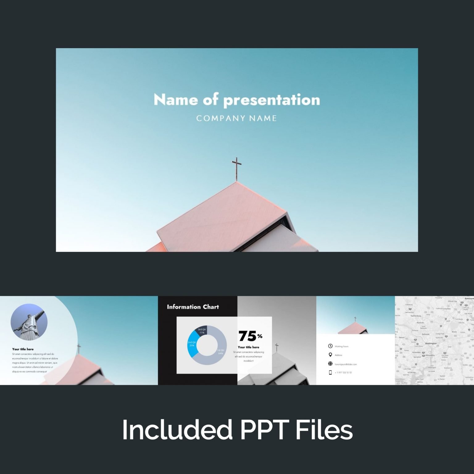 Free Powerpoint Background Christian Tithing Sunday Worship (PPTX ...