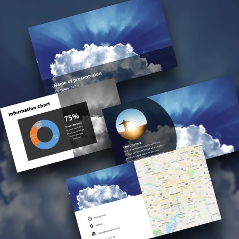 Free Powerpoint Background For a Worship Service - Аwakening