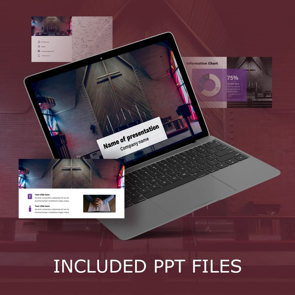 Free Powerpoint Background Worship Church (PPTX) - Sanctuary