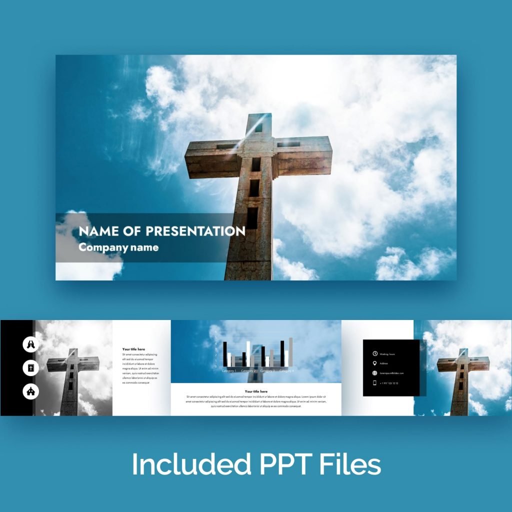 Free Widescreen Powerpoint Background for Worship (PPTX) - Greatness