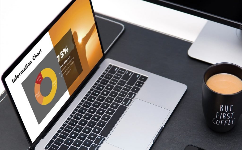 Free Worship Powerpoint Background Orange (PPTX) - Shine