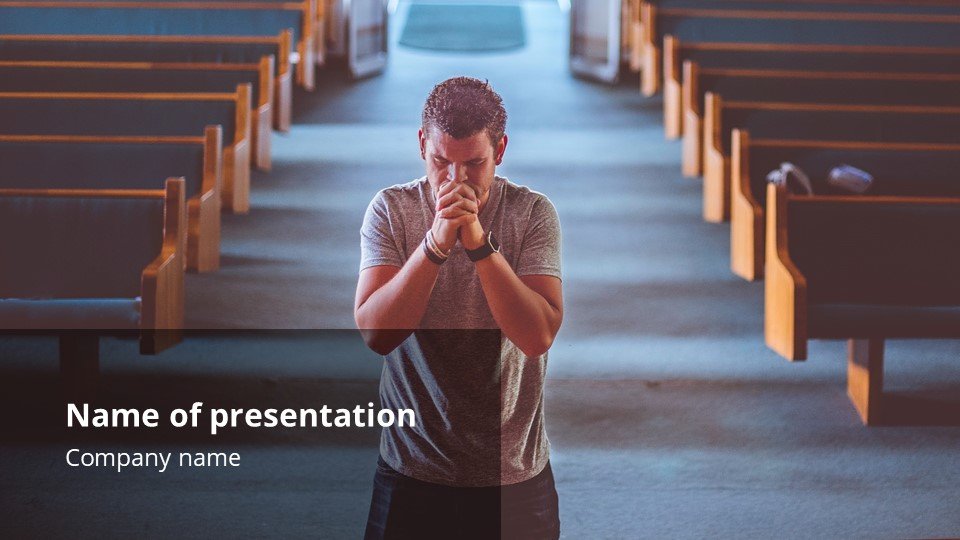 4 Free Worship Powerpoint Background Prayer (PPTX) - Prayer