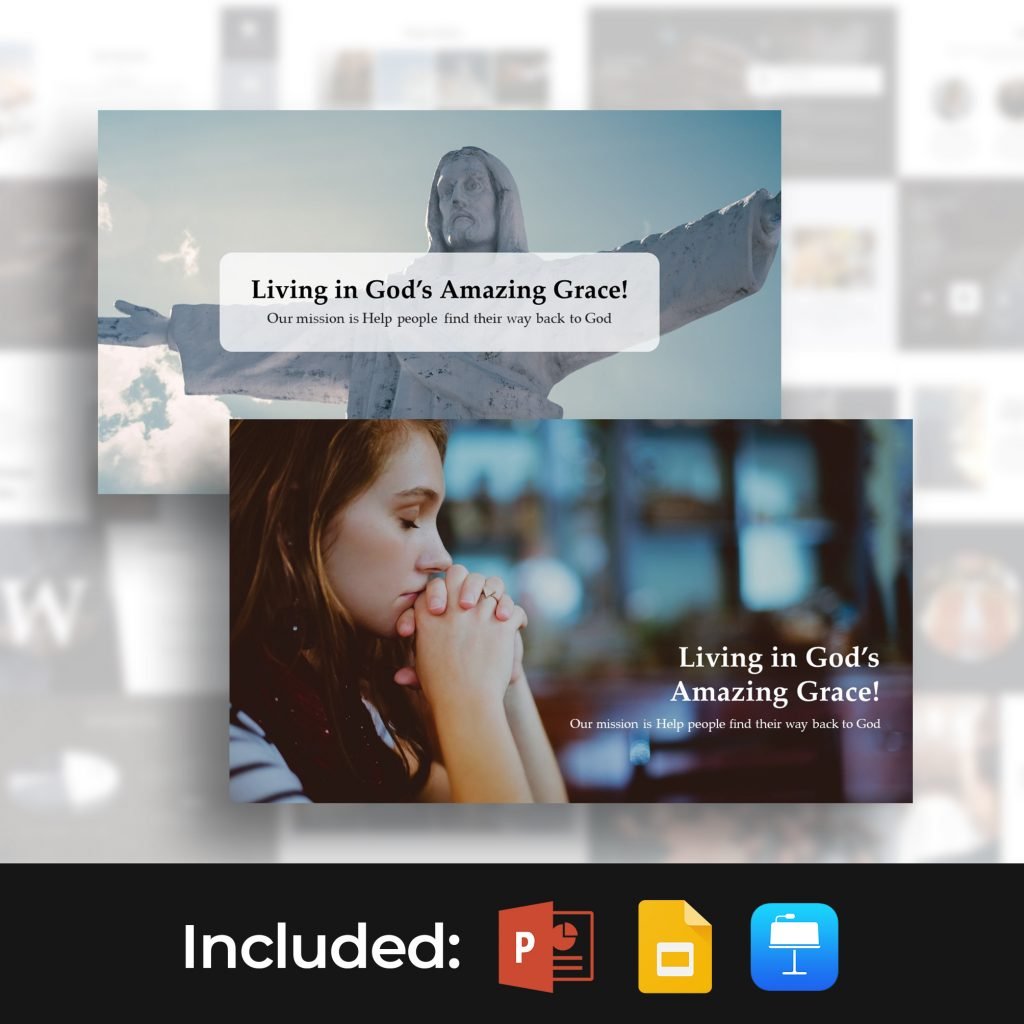 Worship Presentation Template - MasterBundles