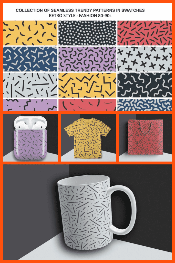 10+ Best 90s Patterns in 2021: Free and Premium - Master Bundles