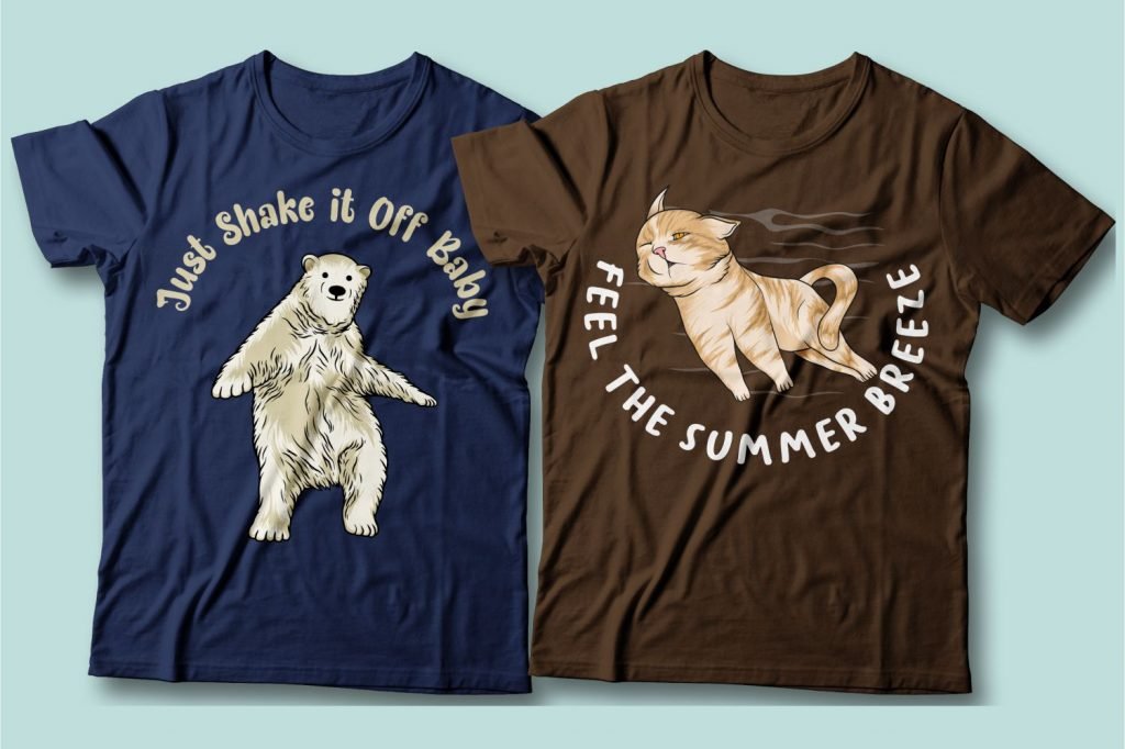 25 Cool & Funny T-shirt Designs Bundle – MasterBundles