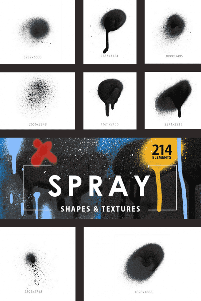 15+ Best Spray Paint Texture Images in 2021: Free and Premium