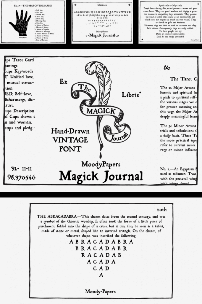 95+ Fantastic Bullet Journal Fonts: Premium and Free