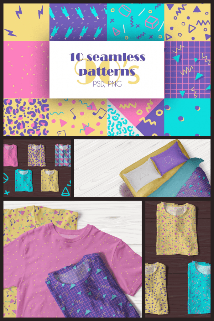 10+ Best 90s Patterns in 2021: Free and Premium - Master Bundles