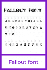 Best Fallout fonts for creating the best references of the game