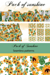 10+ Best Sunflower Pattern Images in 2021: Free and Premium
