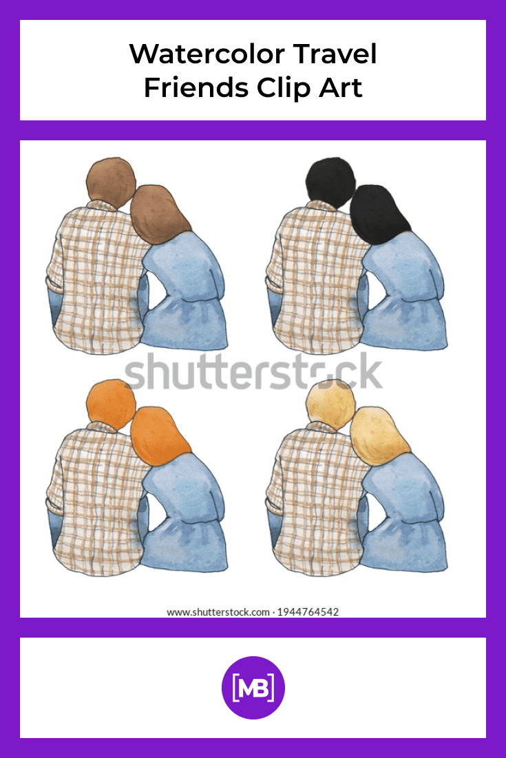 25+ Best Friends Clipart in 2021: Free and Premium Cliparts