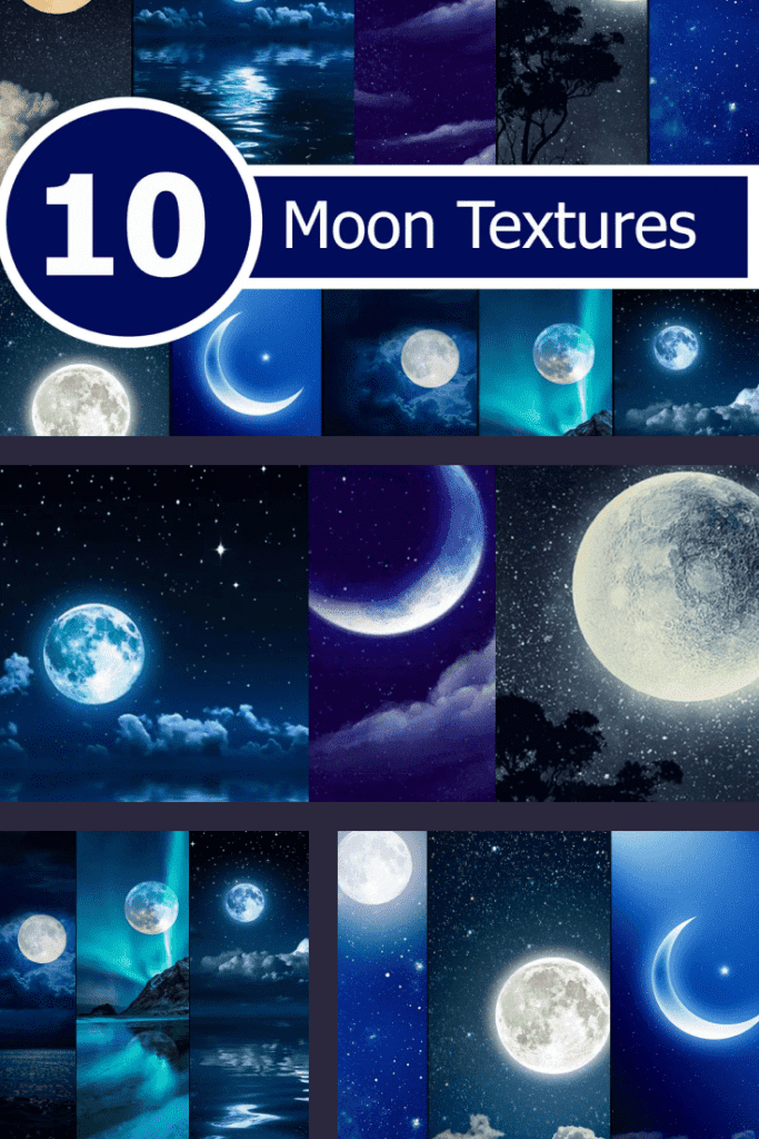 10+ Best Moon Texture Images in 2021: Free and Premium Solutions