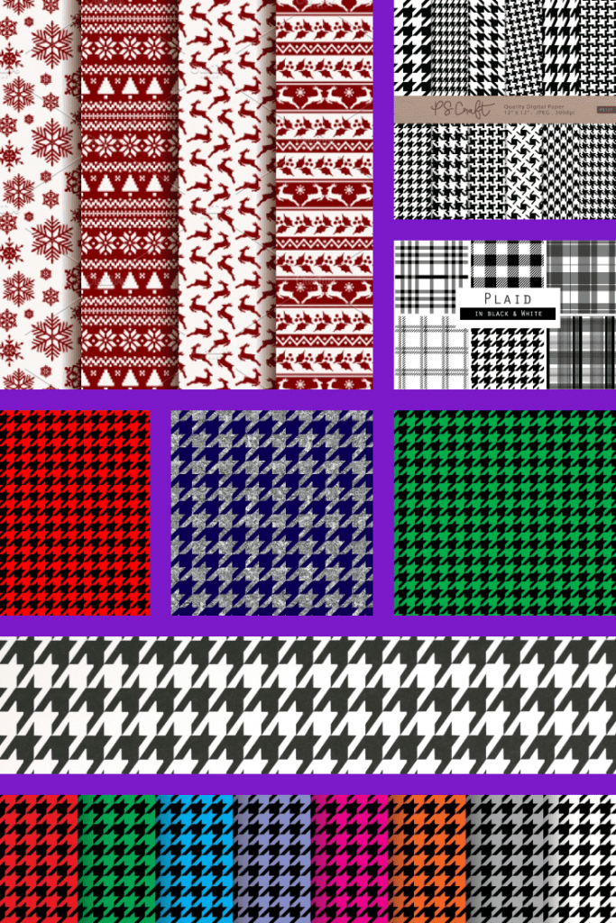 Top 10+ Houndstooth Pattern Images in 2021: Free and Premium