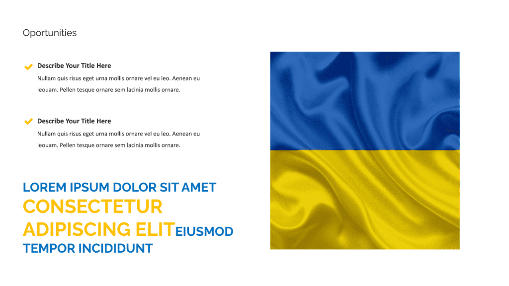 Ukrainian Patriotism PowerPoint Presentation Template