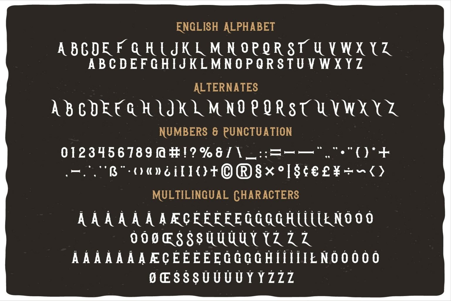 Beer Font: Brewing Crafters Vintage Font - MasterBundles