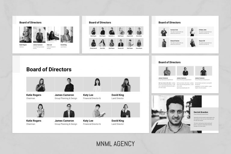 Annual Report - Animated Template - Master Bundles