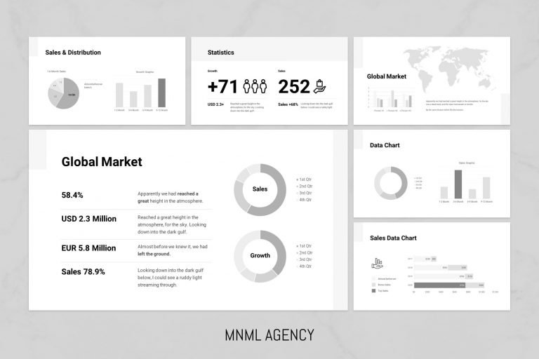 Annual Report - Animated Template - Master Bundles