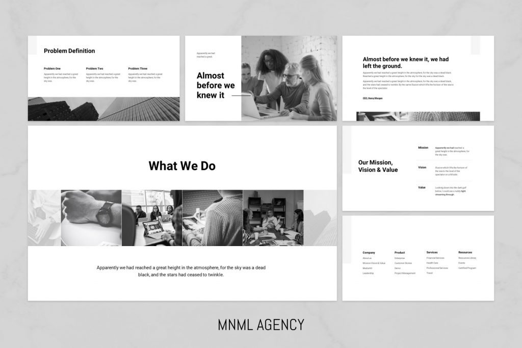 Annual Report - Animated Template - Master Bundles