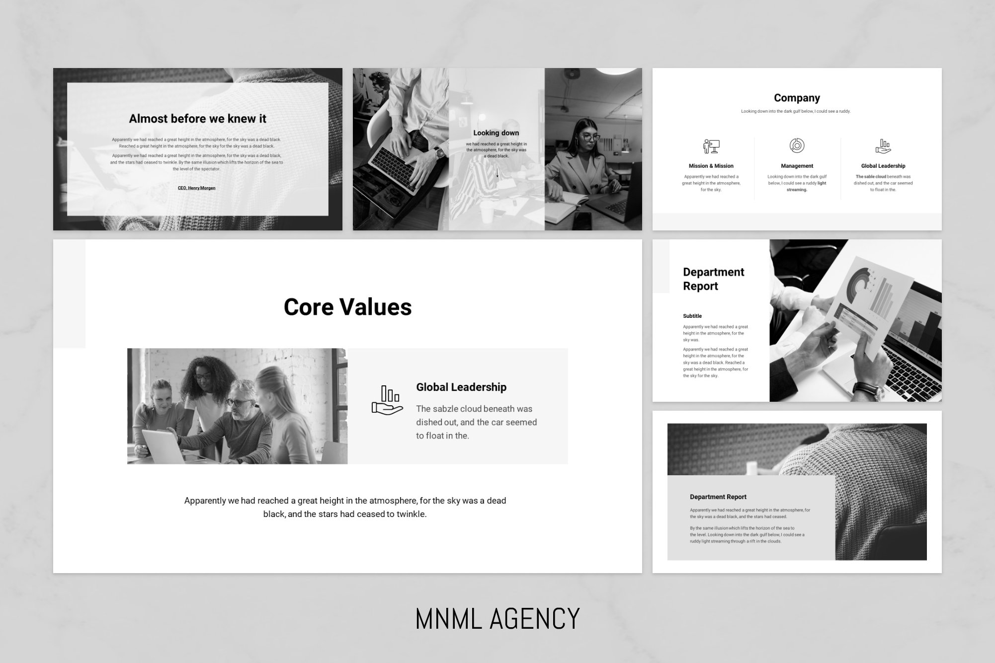 Annual Report - Animated Template - Master Bundles
