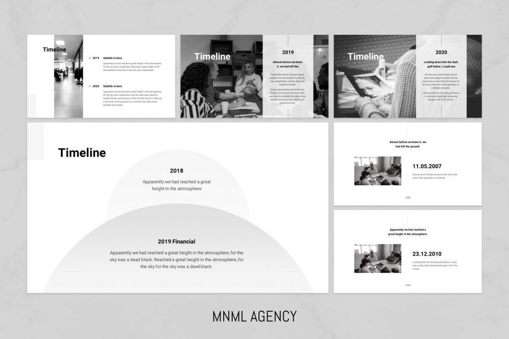 Annual Report - Animated Template - Master Bundles