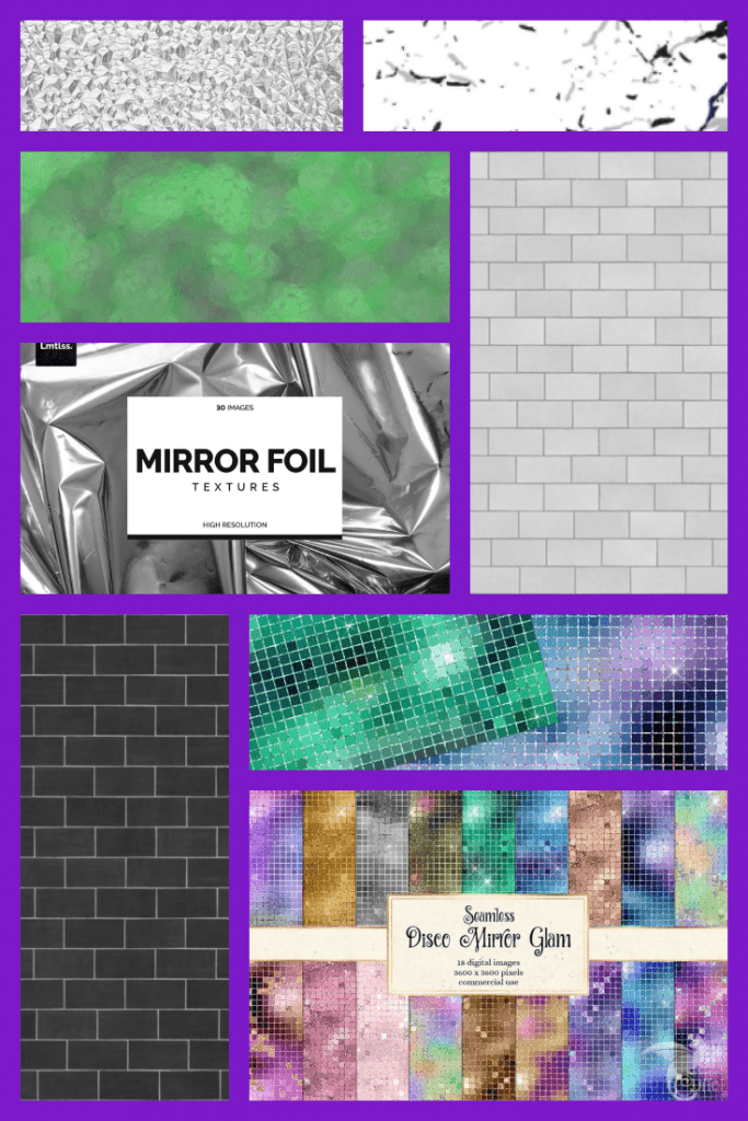 20+ Best Mirror Texture Images: Free And Premium - MasterBundles