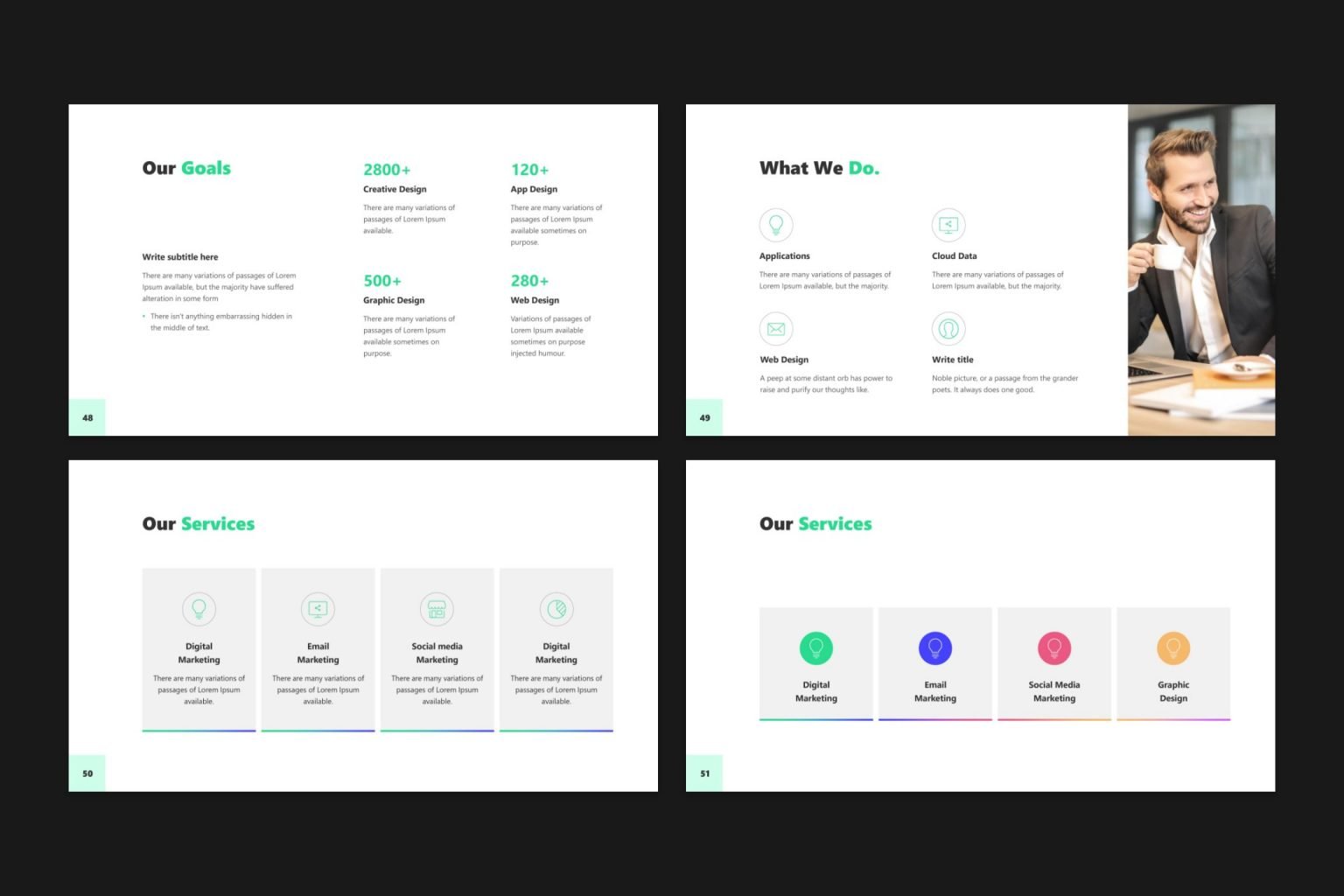 Business 2021 Animated Presentation - MasterBundles