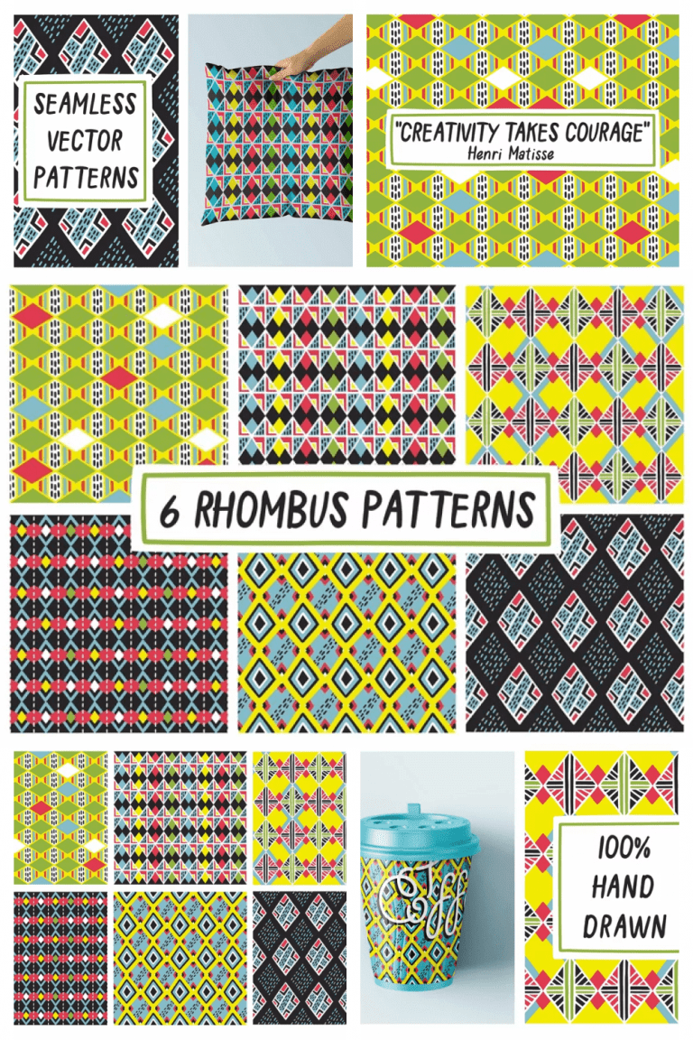 10 Best Rhombus Pattern Images for 2021: Free and Premium