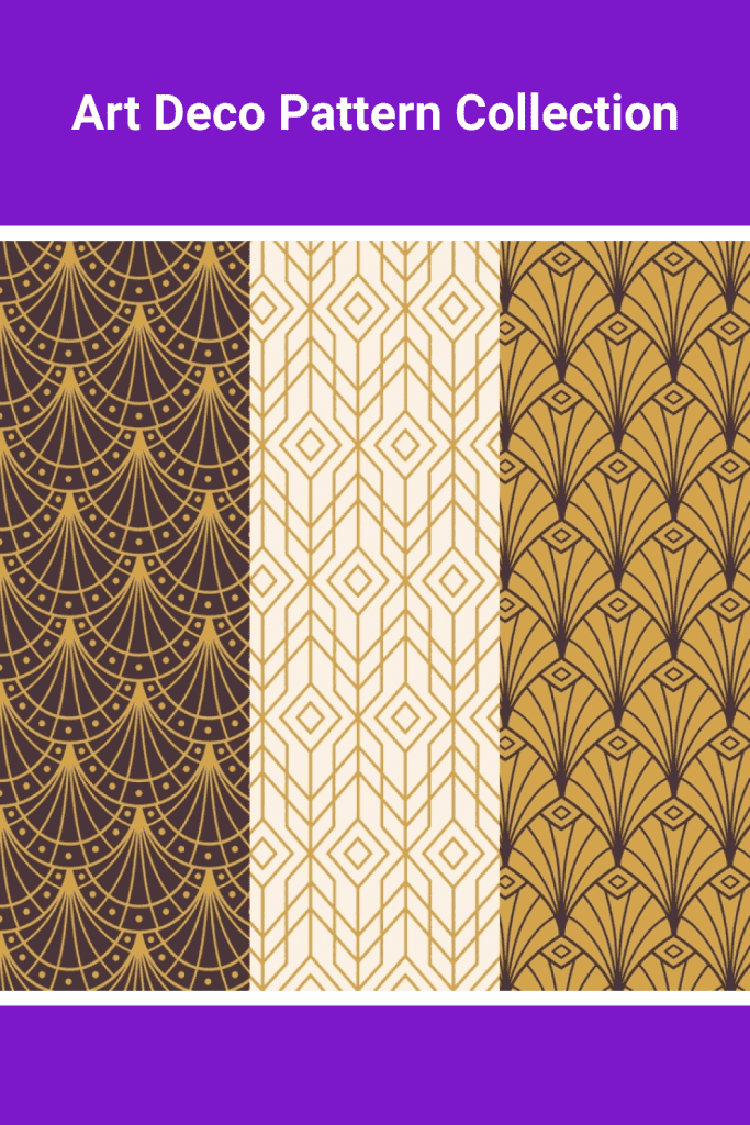 10 Best Art Deco Pattern Images for 2021: Free and Premium