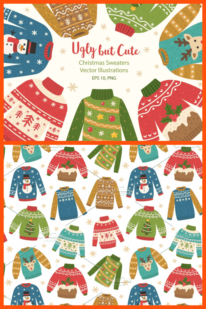 10+ Best Christmas Sweater Patterns for 2021: Free and Premium ...