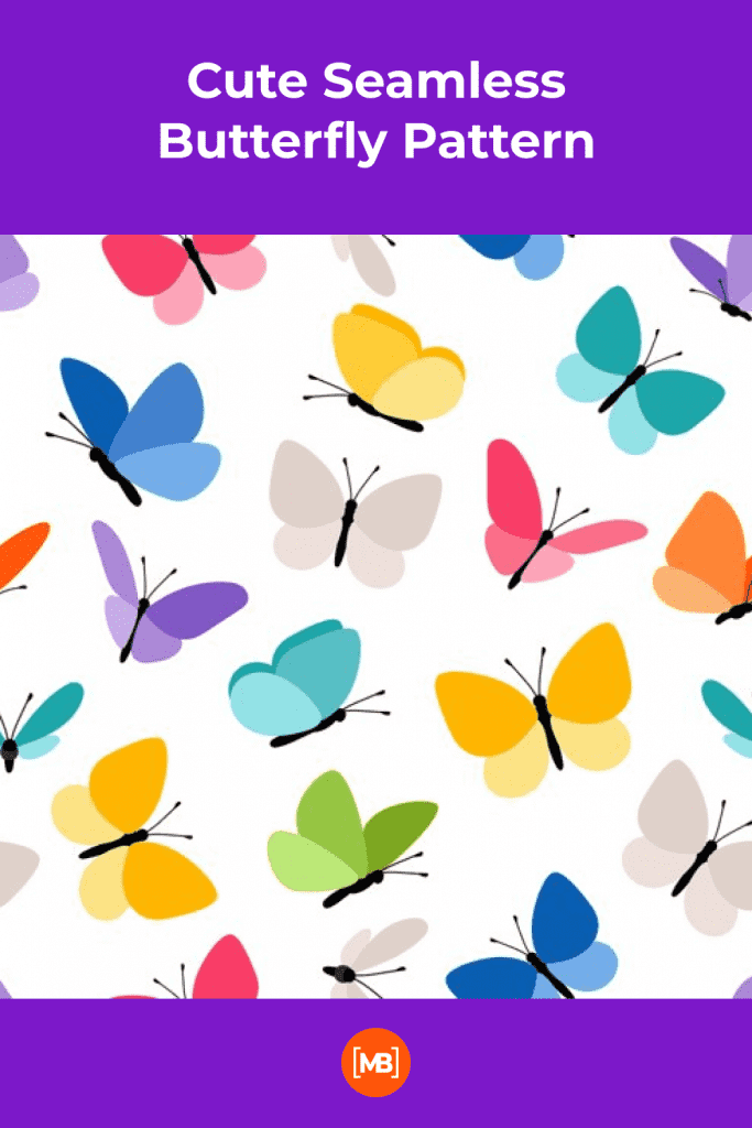 10+ Best Butterfly Pattern Images in 2021: Free and Premium