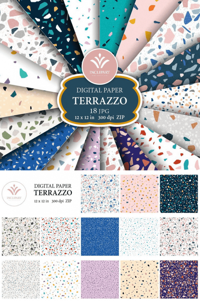 30+ Best Terrazzo Patterns for 2021. Best Free and Premium Patterns