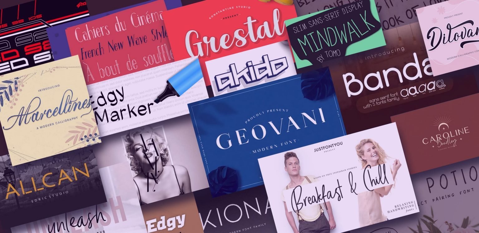 35+ Best Edgy Fonts in 2021: Free and Premium Fonts