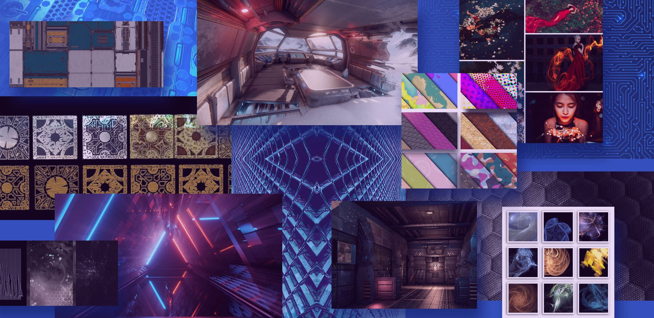10+ Best Sci-Fi Light Texture Images in 2021: Free and Premium
