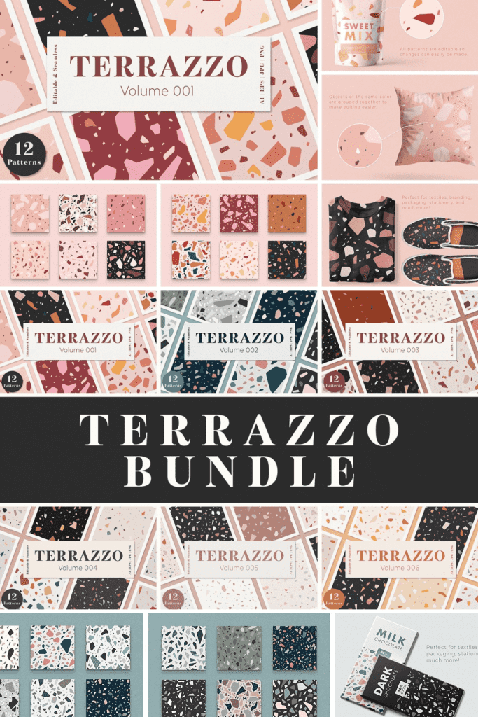 30+ Best Terrazzo Patterns for 2021. Best Free and Premium Patterns
