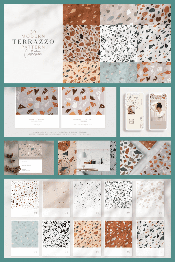 30+ Best Terrazzo Patterns for 2021. Best Free and Premium Patterns
