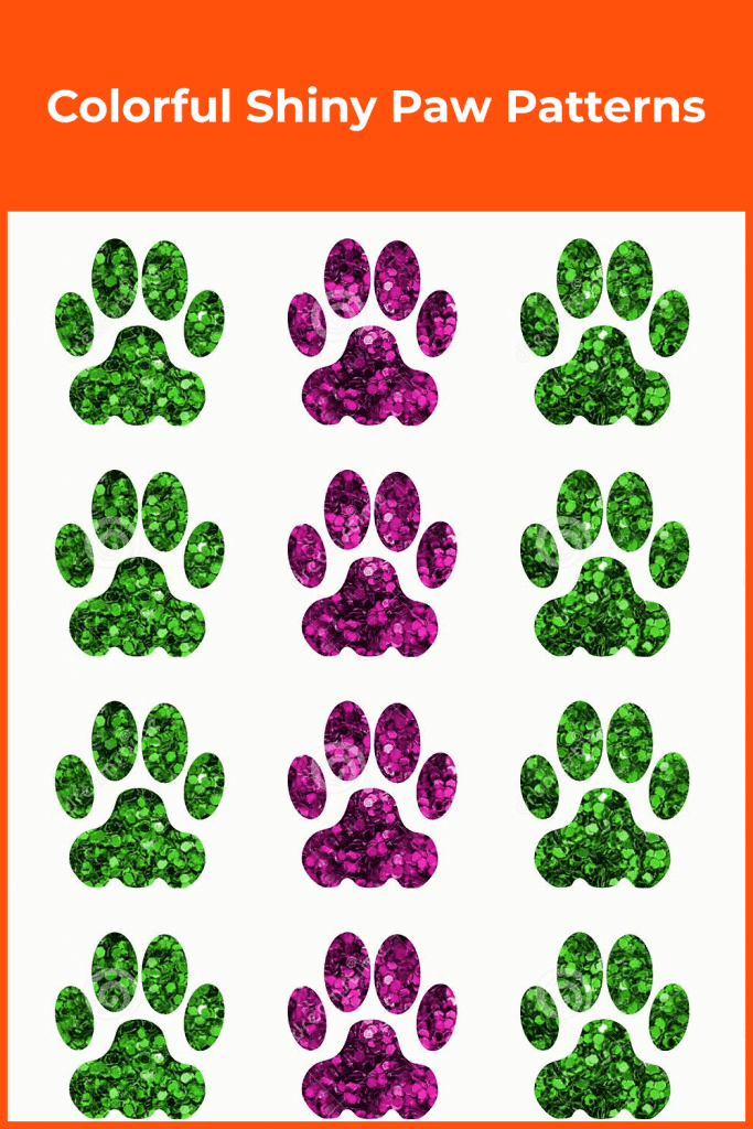 25+ Best Paw Pattern Images for 2021: Free and Premium