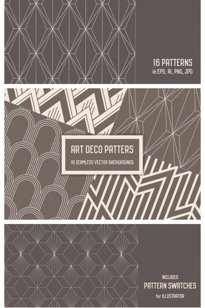 10 Best Art Deco Pattern Images for 2021: Free and Premium