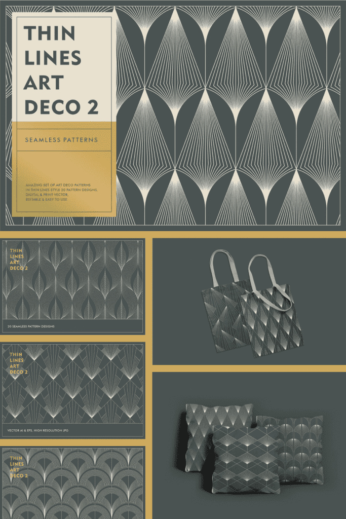 10 Best Art Deco Pattern Images for 2021: Free and Premium