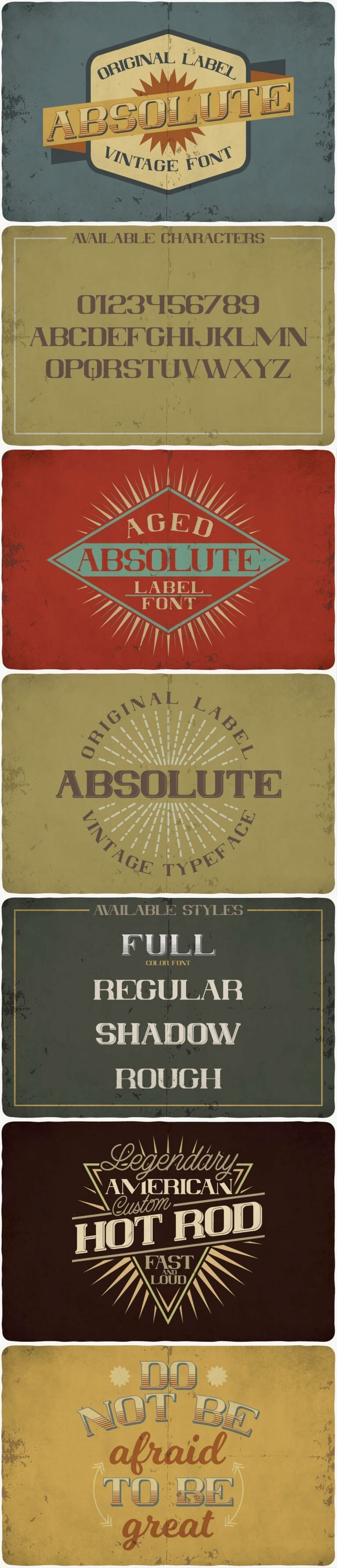 Absolute Typeface - MasterBundles