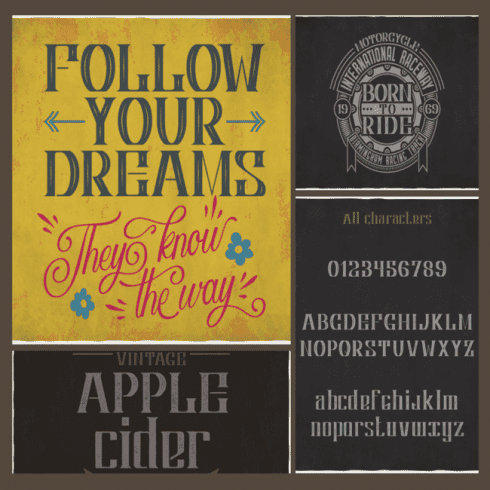 Apple Cider Typeface - MasterBundles