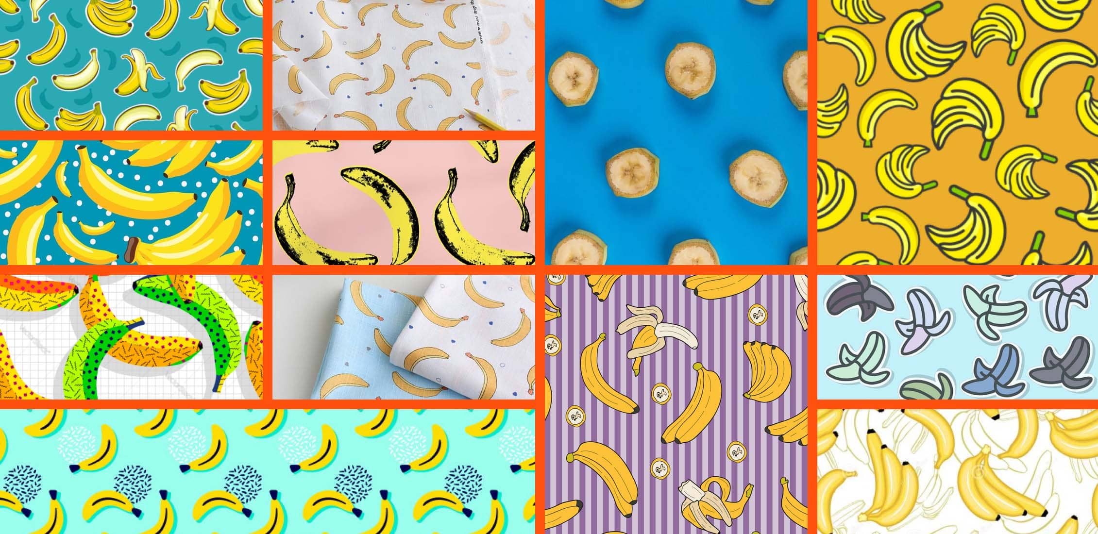15+ Best Banana Patterns Images in 2021 —MasterBundles