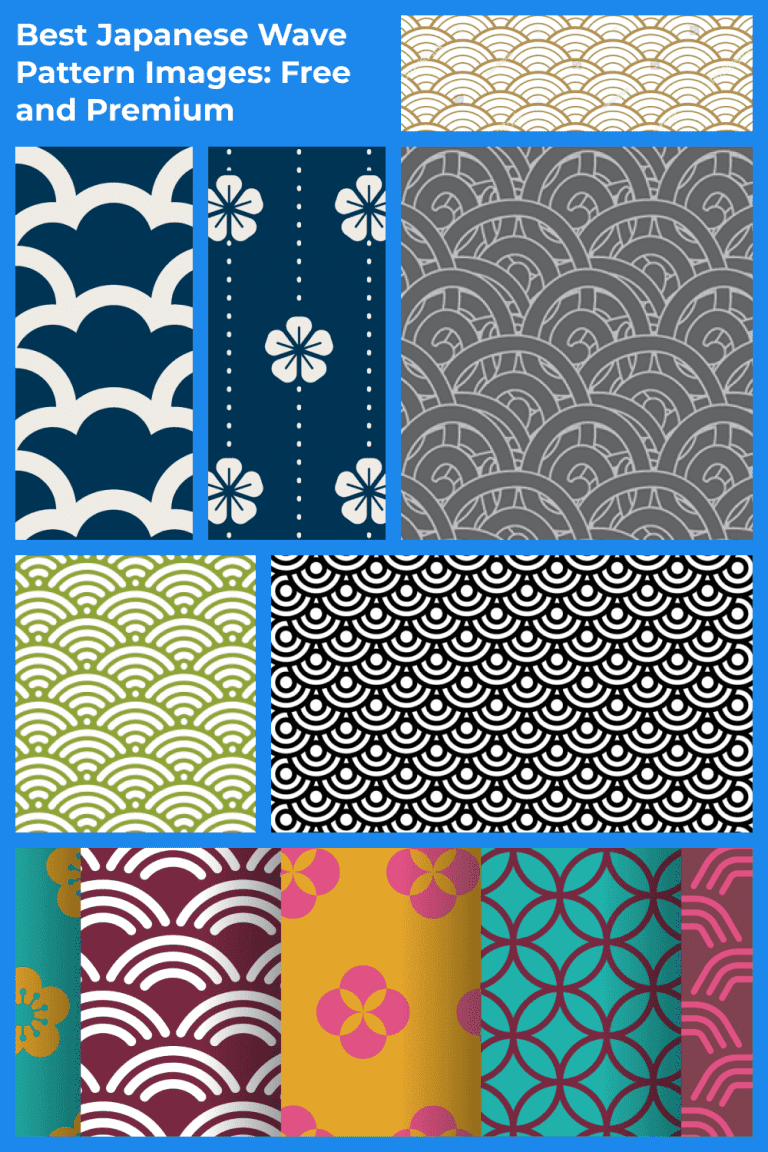 10 Best Japanese Wave Pattern Images for 2021: Free and Premium